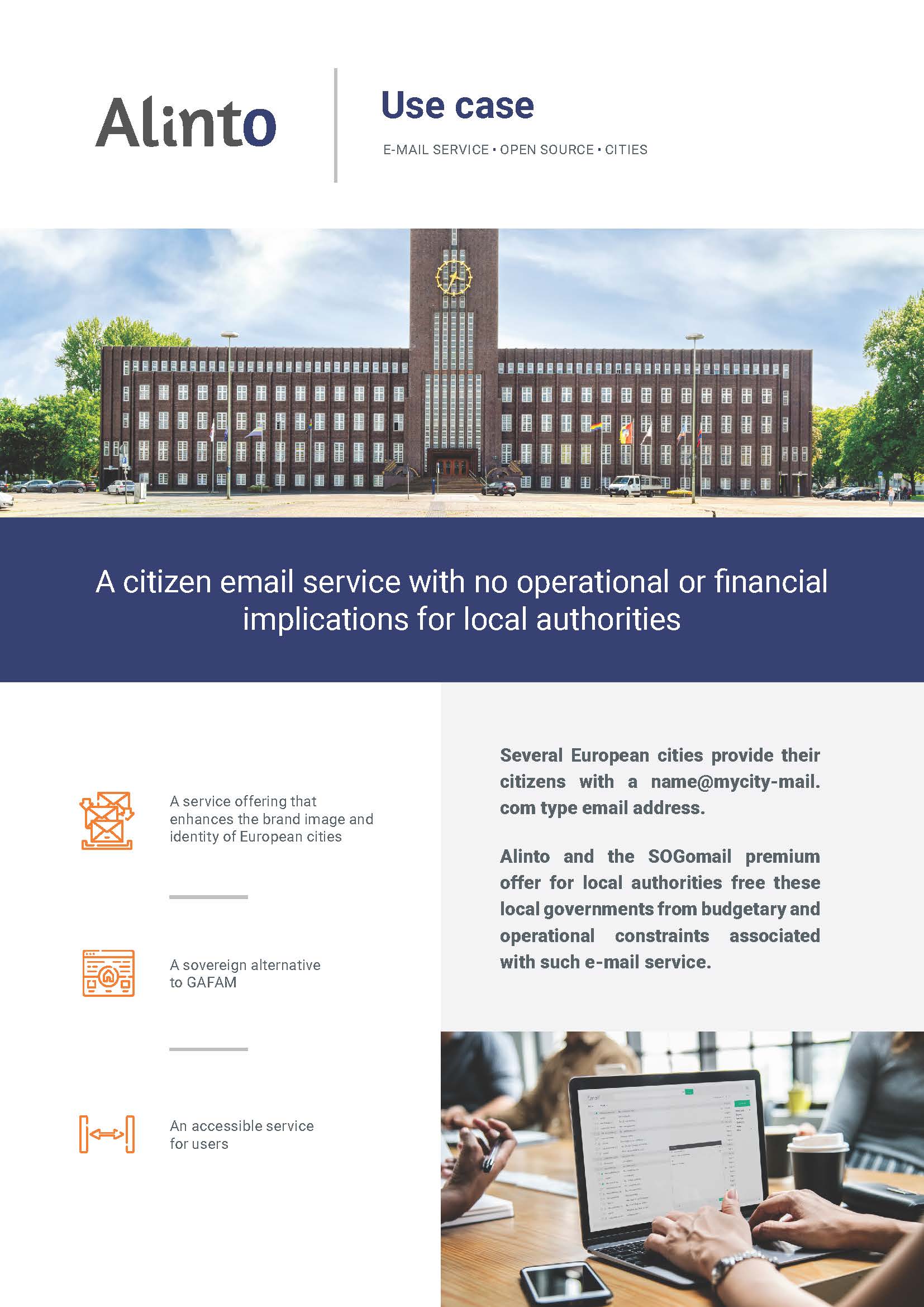 Cleanmail, a cloud based anti spam relay - Alinto